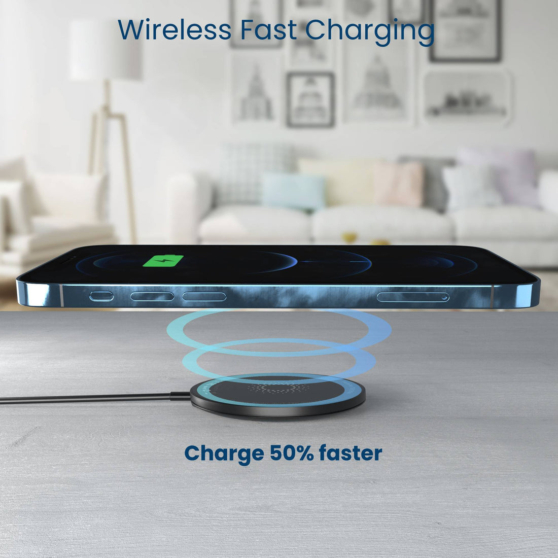 MagBoost Wireless Charger with Wall Charger – Techsmarter